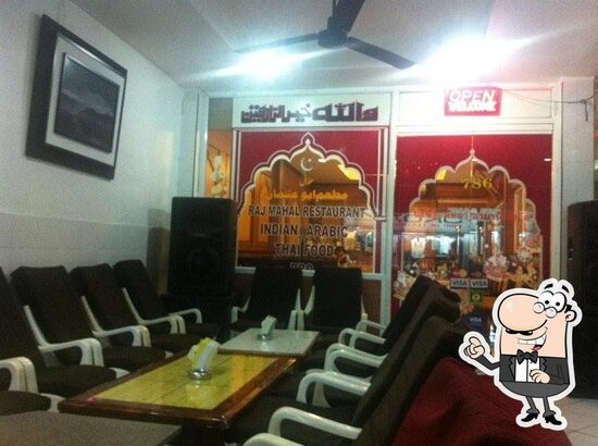 Menu at Raj Mahal Restaurant, Pattaya City