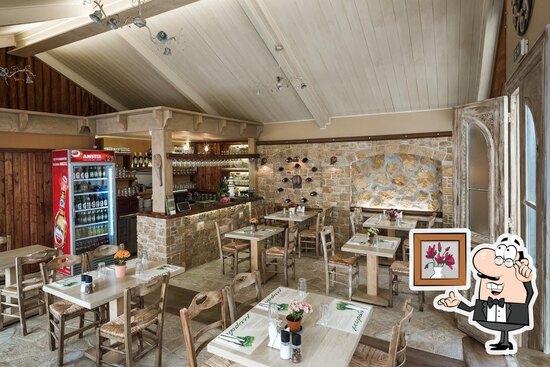 Menu at MIRONI Greek Restaurant, Athens