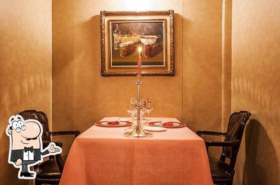 Menu at Via Veneto restaurant, Barcelona