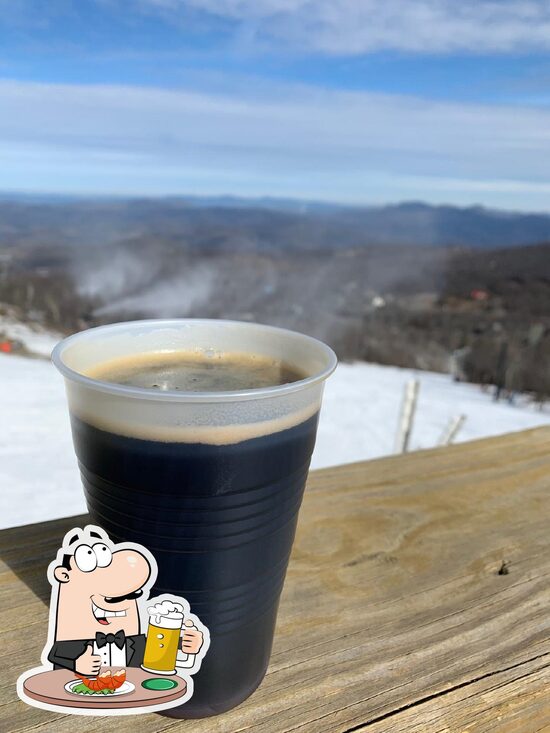Menu at 5506' Skybar, Beech Mountain