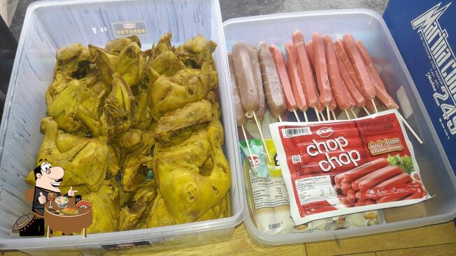 Menu at Lapak ayam & frozen food restaurant, Suradita