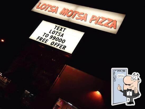 Carta de pizzería Lotsa Motsa Pizza, Kanab