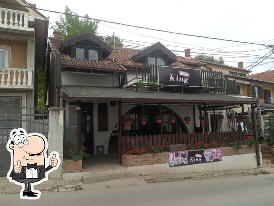 Menu at Pekara I rostilj King restaurant, Slanci