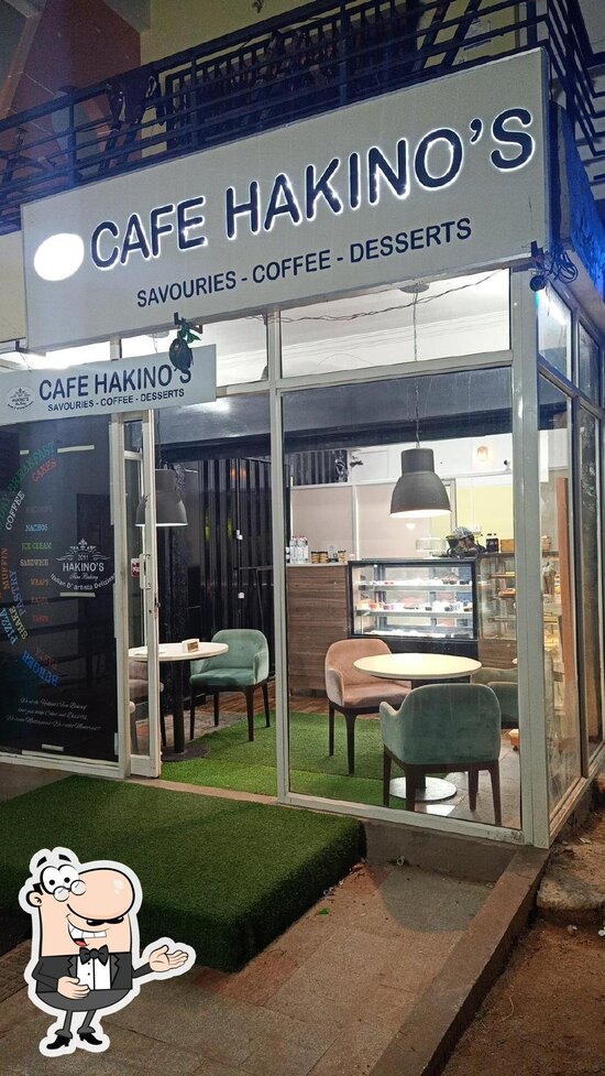 Menu at Cafe Hakino's, Hyderabad