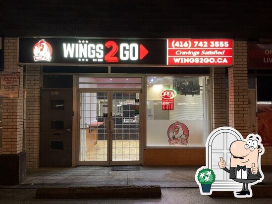Menu at WINGS 2 GO restaurant, Toronto