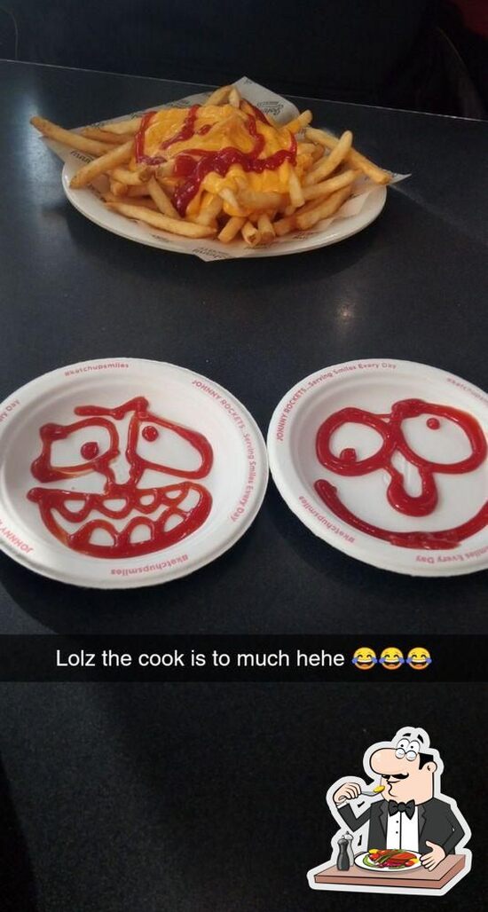 Carta del restaurante Johnny Rockets, Atlantic City, Pacific Ave