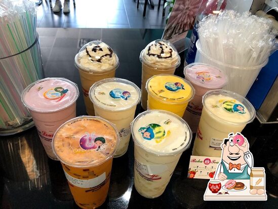 Menu at Boba Tea pub & bar, San Antonio, S New Braunfels Ave #108