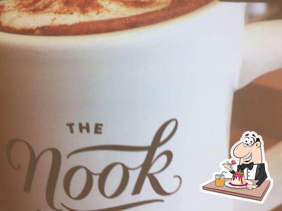 Menu at The Nook Coffee House, East Greenwich