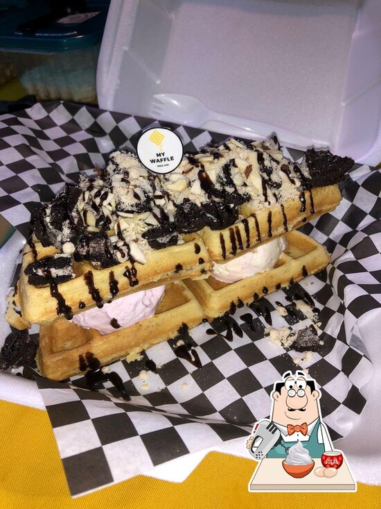 Menu at MY WAFFLE desserts, Ciudad Juarez