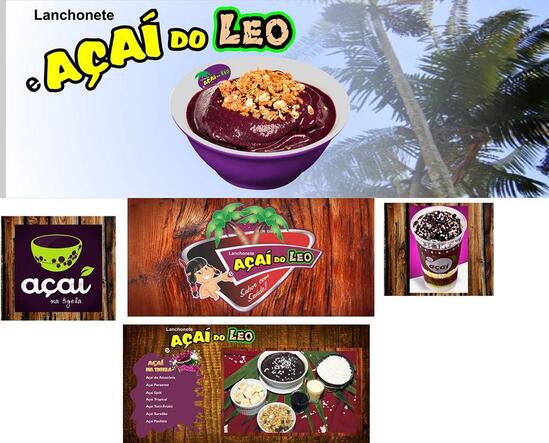 Carta del pub y bar Açaí do Léo, Piranhas