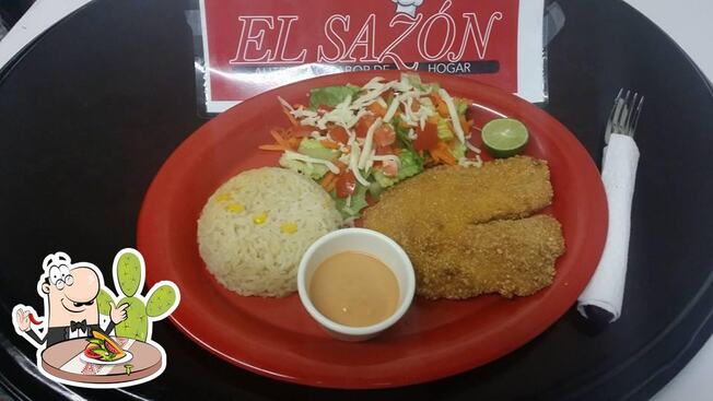 Menu at El Sazon LLC restaurant, Laredo, McPherson Rd #125