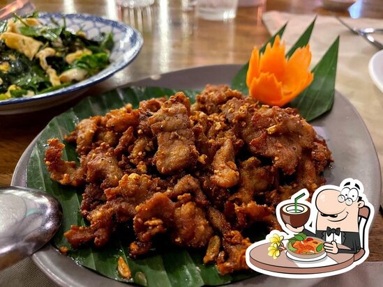 Menu at Kaab Gluay restaurant, Kathu