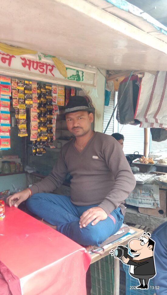 Menu at Kallu Bhai Tea Stall, India, 1