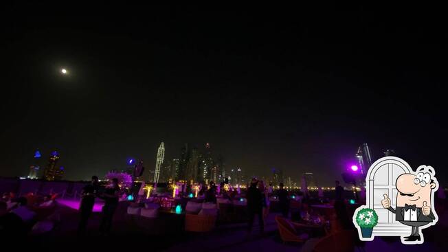 Menu at Orange Chameleon restaurant, Dubai, Palm Jumeirah Road