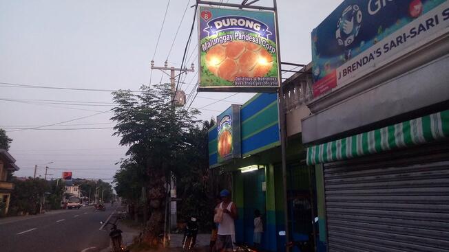 Menu at Durong's Malunggay Pandesal, Pasuquin