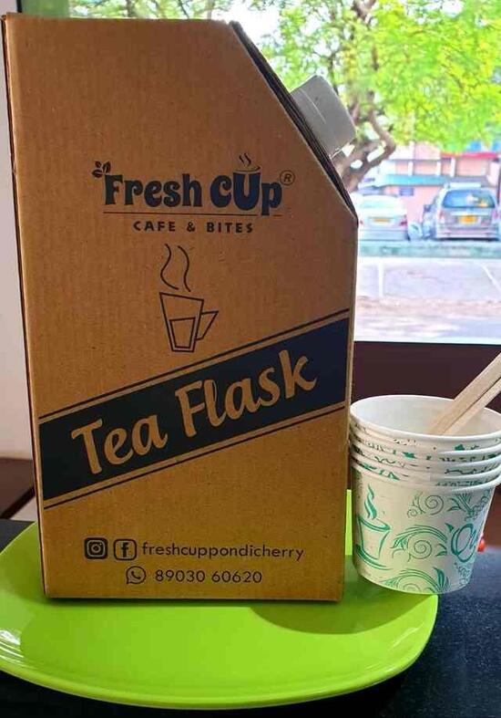 Menu at Fresh Cup, Puducherry