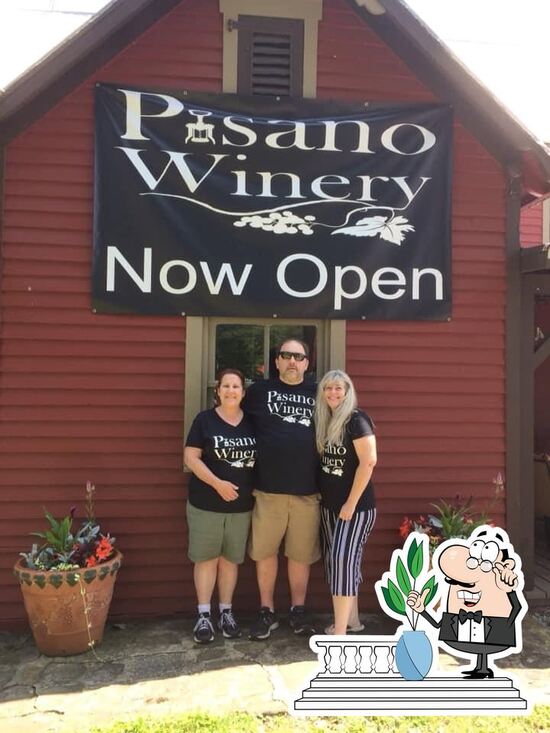 Menu at Pisano Winery pub & bar, Millheim