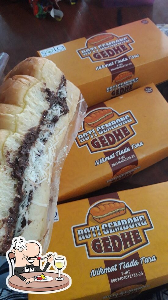 Menu at Roti Gembong Gedhe Slamet Riyadi Kartasura, Grogol
