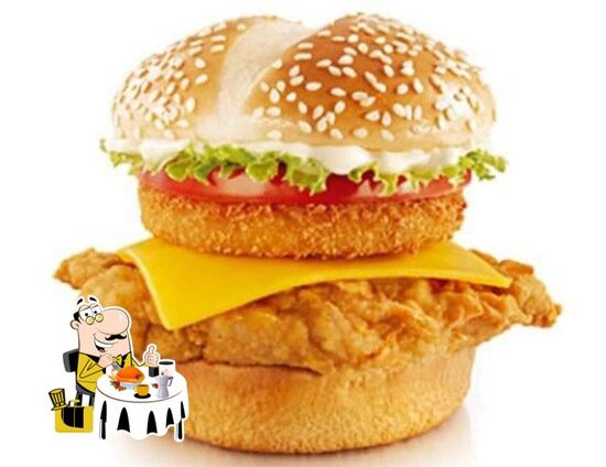 Menu at KFC restaurant, Durban, 26 Dr A B Xuma St
