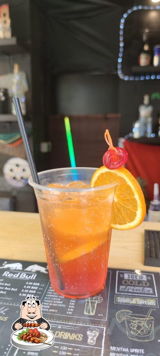 Speisekarte von Funny Sunny Bar, Warna
