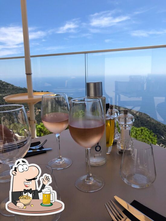 Menu at Les Terrasses d'Eze restaurant, Èze