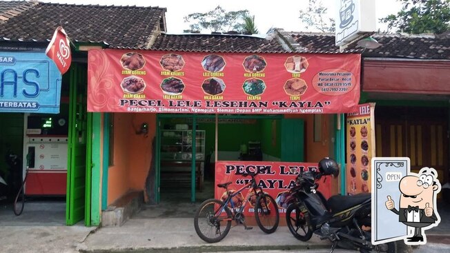 Menu at PECEL LELE KAYLA restaurant, Tamanmartani