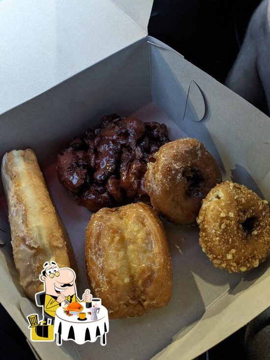 Menu at Sunrise Donuts, Petaluma