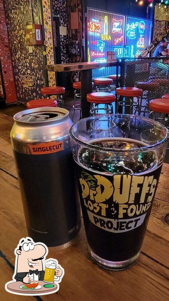 Menu at Dr Duff's Lost and Found Project pub & bar, Johnston