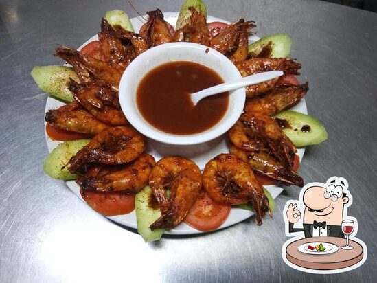 Menu at Mariscos Playa Azul restaurant, Tijuana