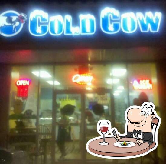Menu at Cold Cow, St. Augustine, 938 Santa Maria Blvd