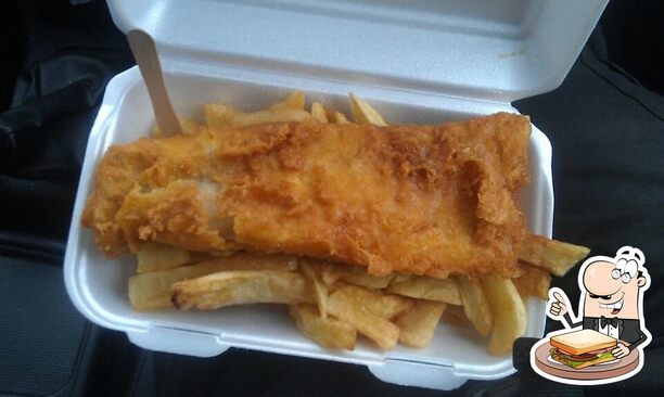 Menu at Seafront Chippy fast food, Hornsea