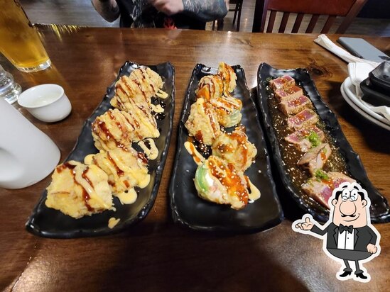 Menu at reHARU Sushi restaurant, Anchorage