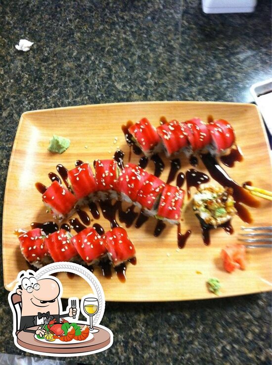 Menu at Shogun Sushi & Hibachi restaurant, Marietta