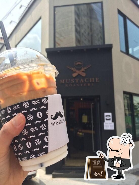 Menu at 머스타시(Mustache Roasters) cafe, Seoul