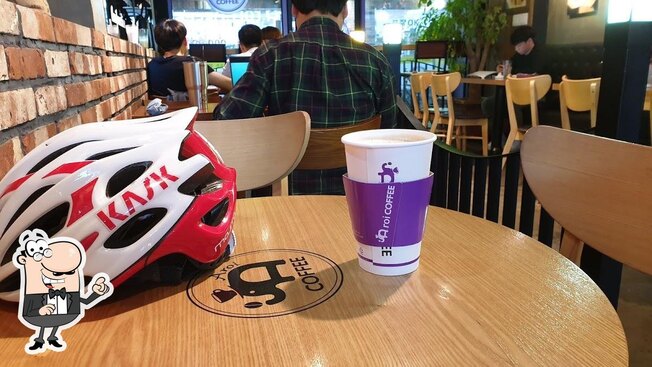 Menu at AROI COFFEE cafe, Seoul