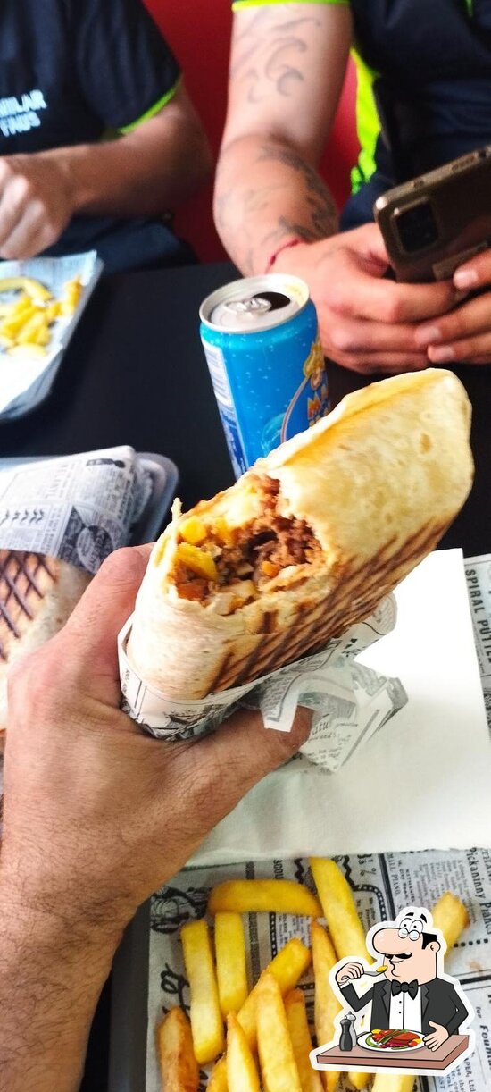 Carta del restaurante Top Tacos 2000, Algemesí
