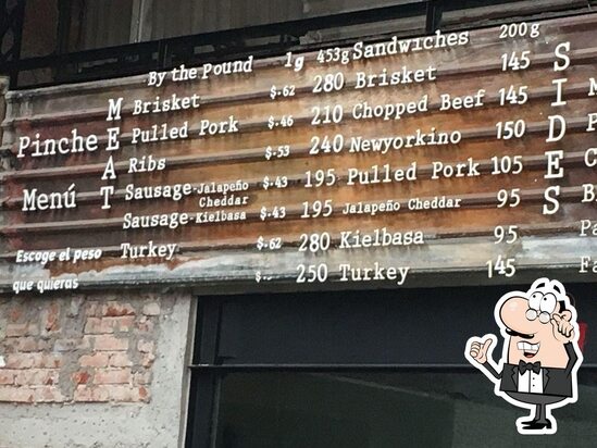 Menu at Pinche Bar, Mexico City, Lago Iseo 296