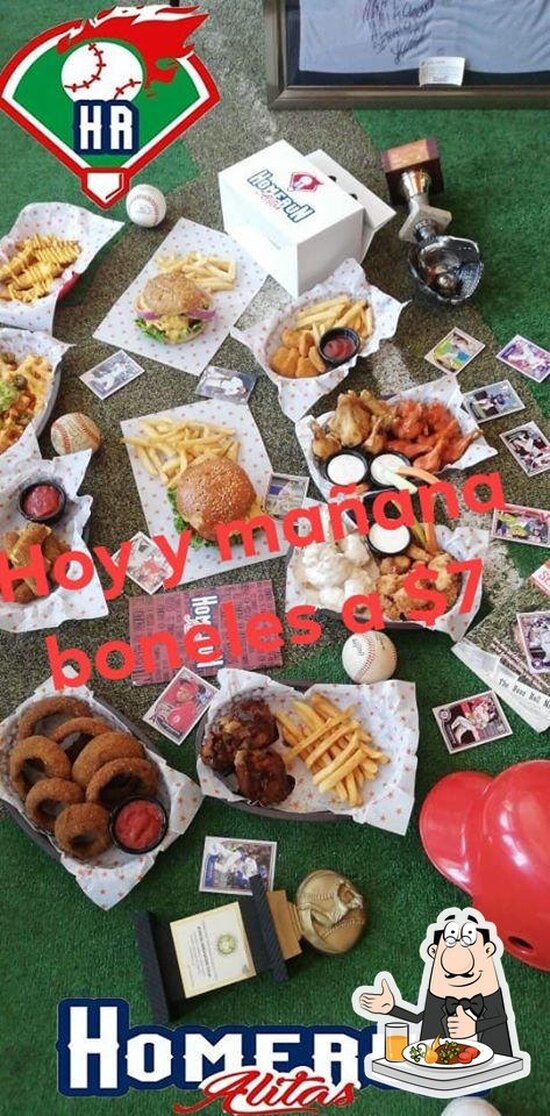 Menu at HOME RUN Alitas restaurant, Villahermosa
