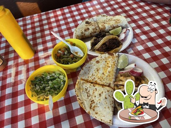 Menu at Taqueria El Macho restaurant, Conway