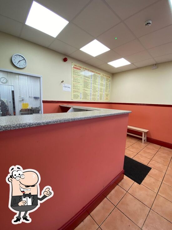 Menu at Win Fat fast food, Sheffield