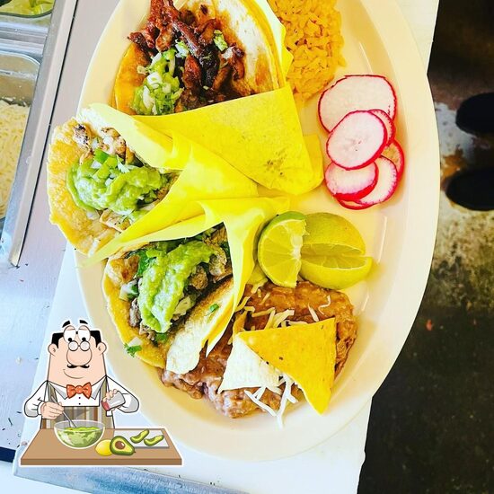 Menu at Ama’s taqueria y cocina restaurant, El Cajon