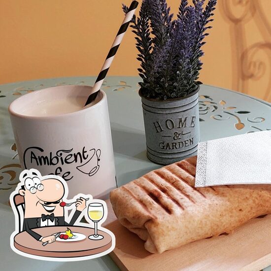 Menu at Ambient Cafe, Bucharest