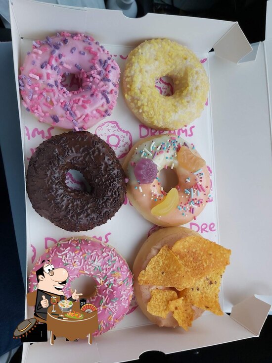Carta de Dreams Donuts Mons, Mons