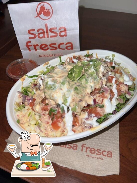 Menu at Salsa Fresca Mexican Grill restaurant, Manchester