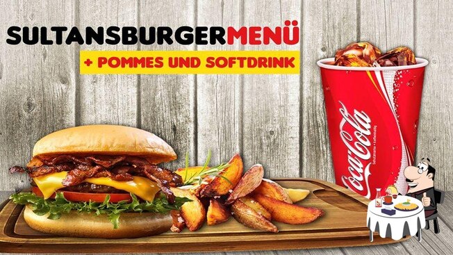 Speisekarte von Sultans Burger restaurant, Aachen, Adalbertstraße 100