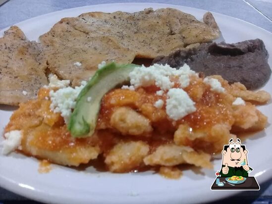 Menu at "La Candelaria" restaurant, Túxpam de Rodríguez Cano