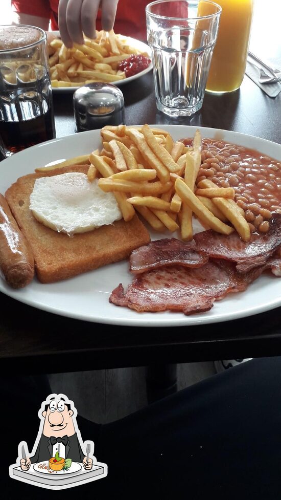 Menu at Royal Cafe, London, 261 Wickham Ln