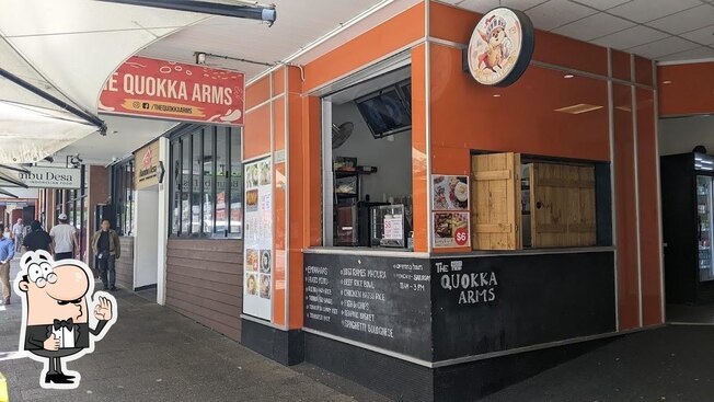 Carta del café The Quokka Arms, Perth