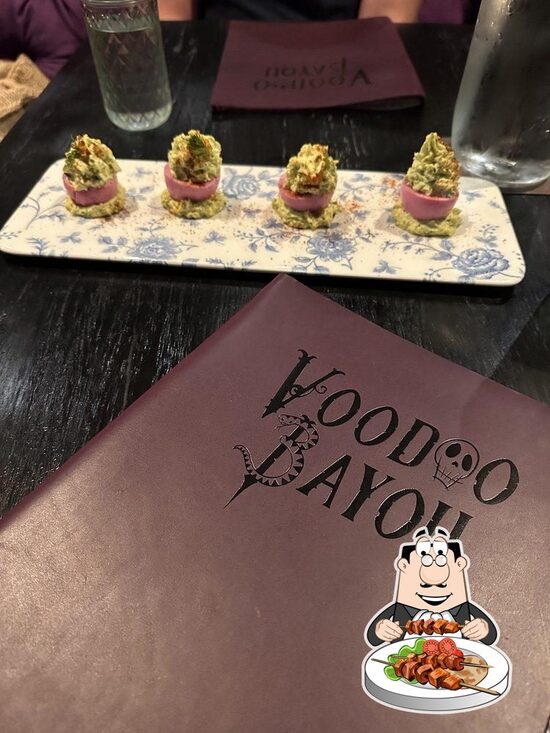 Menu at Voodoo Bayou pub & bar, Orlando