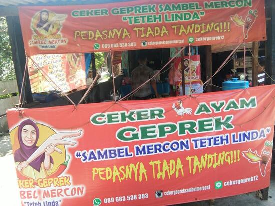 CEKER GEPREK SAMBEL MERCON TTH LINDA, West Jakarta - Menú del ...